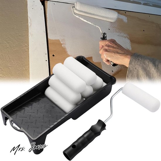 Mrs. Jones 12st 4-Inch Foam Rollers - Verven - High-Density Foam ...