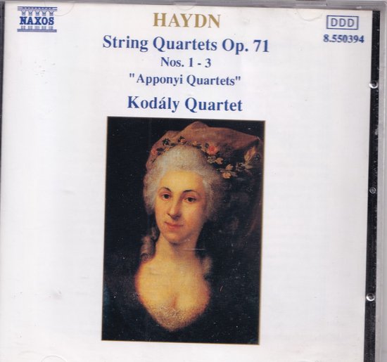 String Quartets Op. 71, Nos 1-3, "Apponyi Quartets" - Joseph Haydn - Kodály Quartet,... | bol