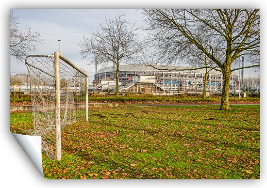 Voetbalveld bij de Kuip Poster - Rotterdam - Schilderij - Foto - Print ...