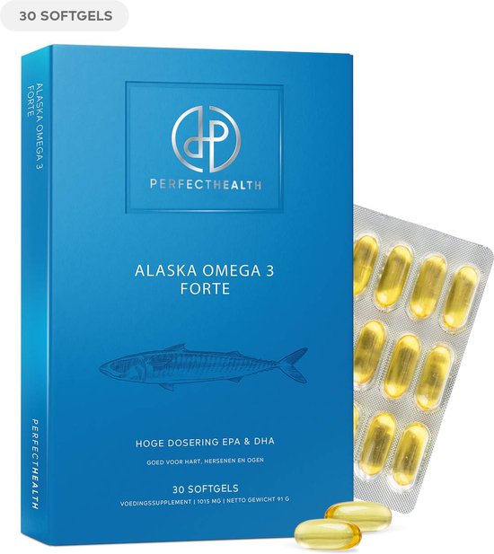 Perfect Health - Omega 3 Capsules 1000mg - Visolie Extract - Hoge ...