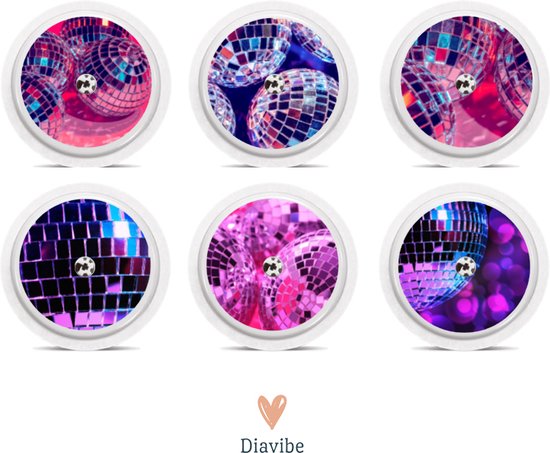 Freestyle Libre 2 Sensor Stickers Disco - Freestyle Libre stickers ...