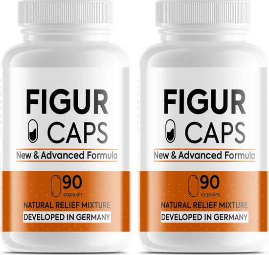 Figur Caps - Natuurlijke Formule Met Raspberry & Garcinia - Maxi Pack ...