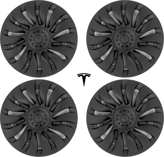 Wieldoppen 19 Inch met T Caps voor Tesla Model Y 2024 – Set van 4 ...