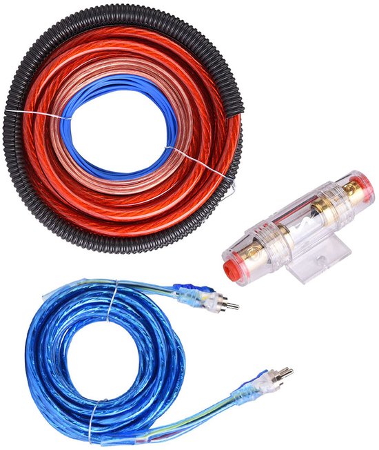 Auto Versterker Bedrading Kit, 4 Guage 2800W Car Audio Subwoofer ...