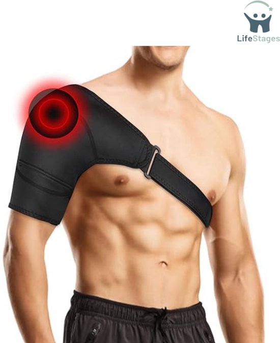 LifeStages - Schouderbrace Slijmbeurs - Verstelbare Schouderbrace Voor ...
