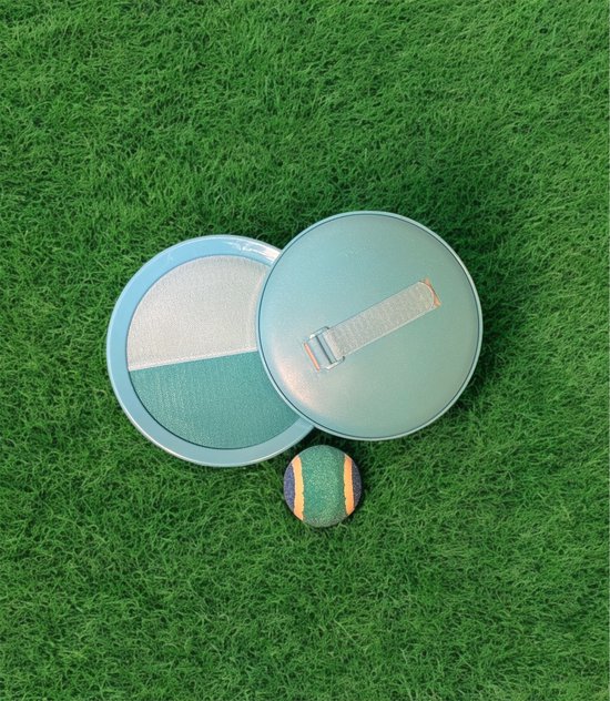 Vangbal Set met Klittenband - 2 schijven & Bal - Buitenspeelgoed ...