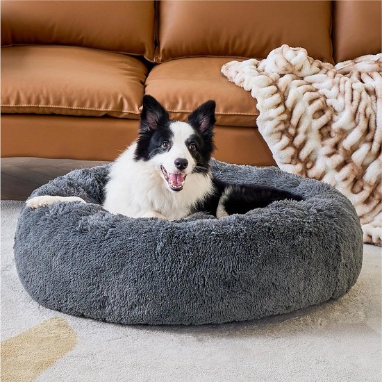 Hondenbed Groot Donut - Diameter 91 cm Hondenmand voor Grote Honden ...