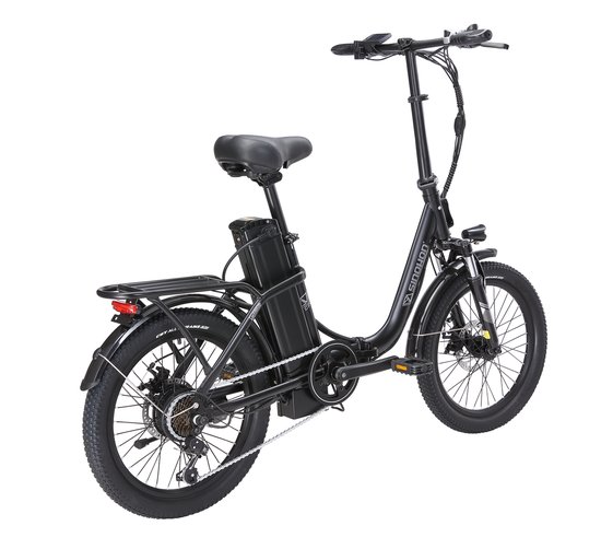 C20 Opvouwbare Elektrische Fiets - 120KM Bereik, 250W 48V 18Ah batterij ...