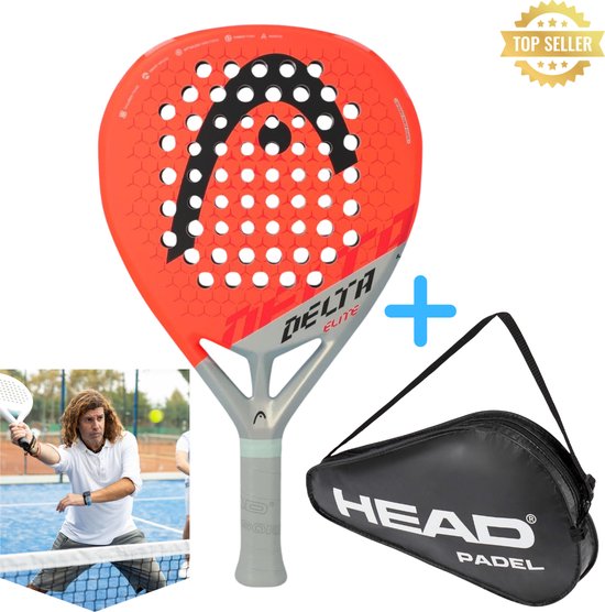 Padel racket - Head Delta Elite 2022 + Padelhoes Head - Padelrackets ...