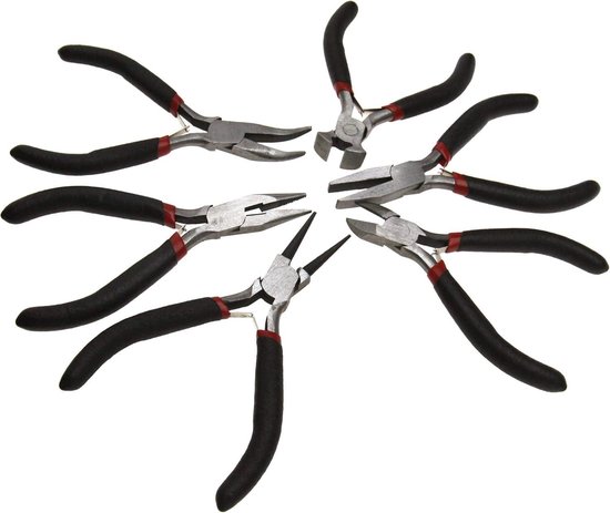 9Pcs Sieraden Tang Sets - Mini Sieraden Maken Tang - Kralen Tool Kit ...