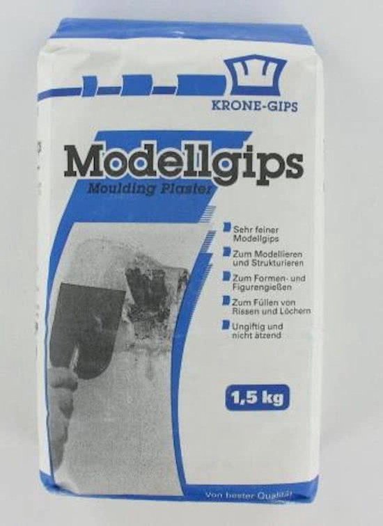 Krone Modellgips [ gips ] 10 X 1,5 kg. ORIGINEEL KRONE | bol.com