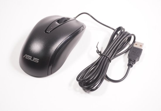 ASUS JM3 - Bedrade USB Muis - Optisch - Zwart | bol