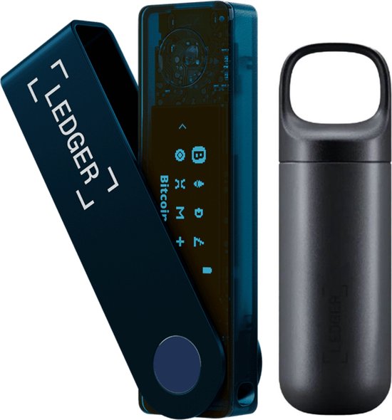 Ledger Nano X Sapphire Blue + Pod - Hardware Wallet Bundel - Bluetooth ...