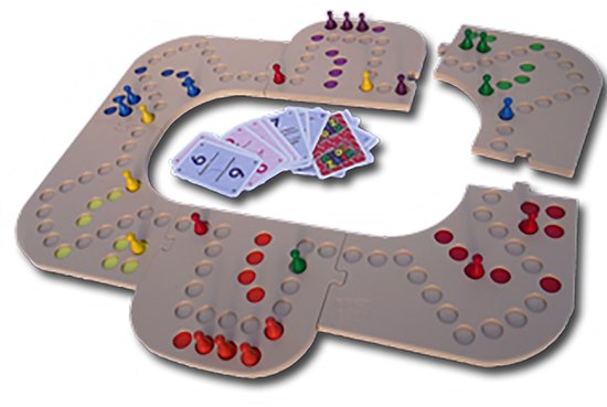 Keezbord kunststof 4-6 personen - Bordspel - Keezen | Games | bol