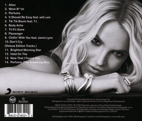 Britney Jean (Deluxe Edition), Britney Spears | CD (album) | Muziek ...