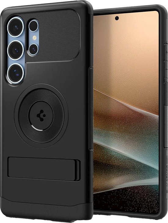 Spigen Hoesje Geschikt voor Samsung Galaxy S25 Ultra Hoesje - Spigen Slim Armor Mag -... | bol
