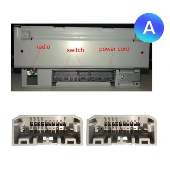 Iso kabelset met canbus decoder voor Carplay en Android autoradio ...