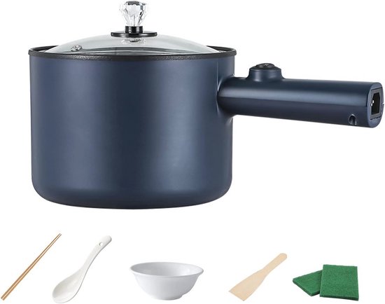 Multifunctionele Elektrische Mini-Pan met Deksel - 1,8 Liter - Voor ...