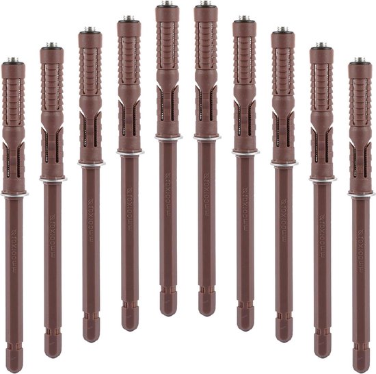 Zwevende Plankdragers - Onzichtbare Wandhouders - 10 Stuks - 100 mm | bol