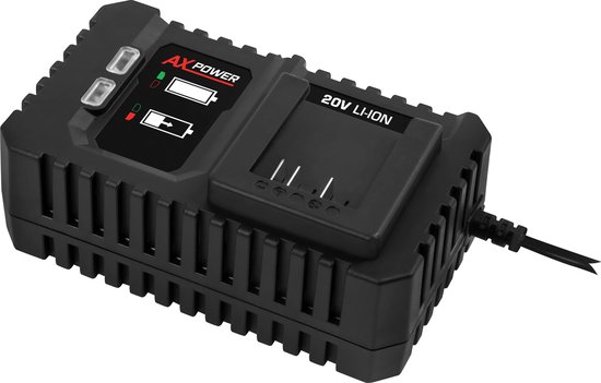 FERM - AX-POWER - CDA1175 - Snellader - 20V - Li-Ion - LED ...