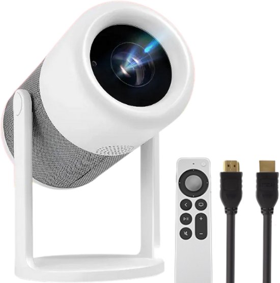 Biem It - Y3 Pro Mini Beamer - 4K Beeldkwaliteit - Inclusief HDMI kabel ...