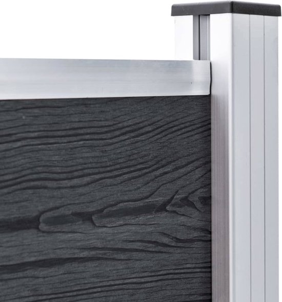 vidaXL Schutting - 699x106 cm - Grijs - HKC Schutting Panelen - Houten ...