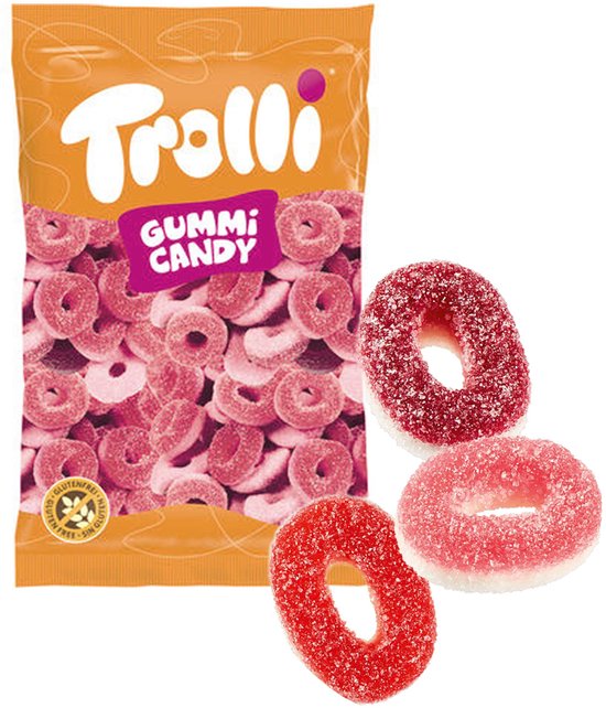 Trolli Rode Fruit Ringen - 6 x 1 kilo | bol