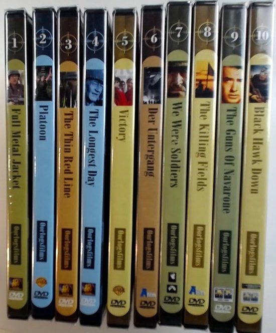 Oorlogsfilms 10 DVD Set (10DVD)(Dutch import) | bol