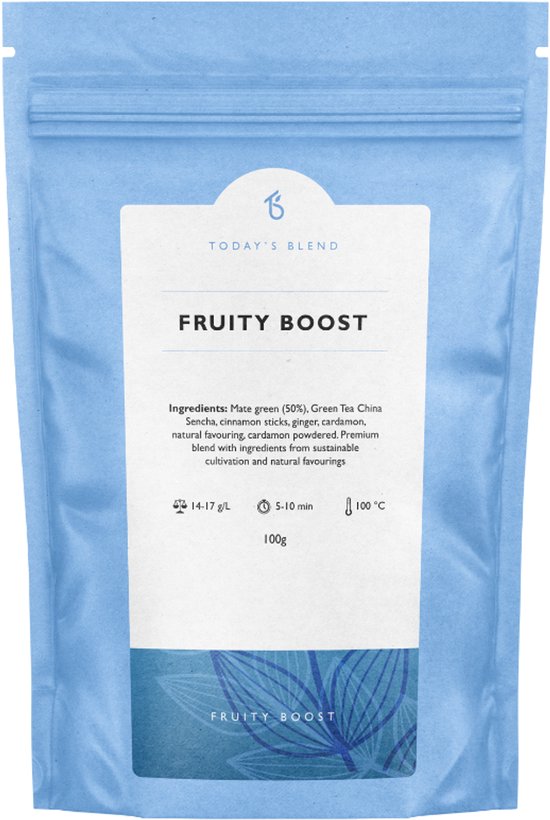 Today's Blend Yerba Mate - Fruity Boost - Premium - Ongebrande ...