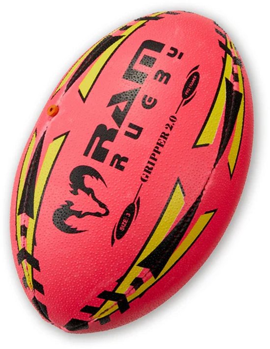 Gripper Pro 2.0 Training Rugbybal - NEON - 3D-Grip - New in-flight ...