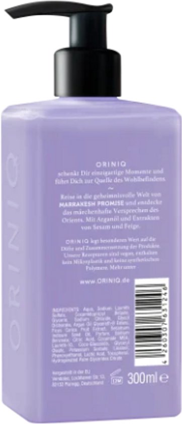 ORINIQ Handzeep - Marrakech Promise - 300 ml | Vloeibare Zeep met ...