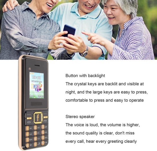 Ontgrendelde Mobiele Telefoon met Dubbele Simkaart en Dubbele Stand-by ...