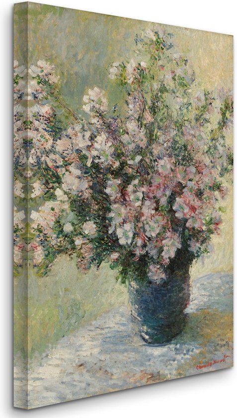Claude Monet - Vase of Flowers - Vaas met bloemen (1881) - 3:2 | bol
