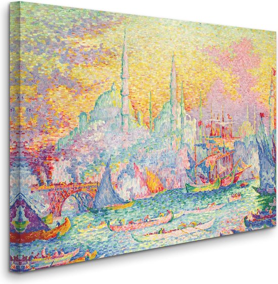 Paul Signac - Golden Horn Constantinople - Gouden Hoorn, Constantinopel (1907) - 2:3 | bol