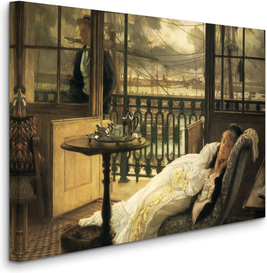 James Tissot - A Passing Storm - Een voorbijgaande storm (1876) - 2:3 | bol