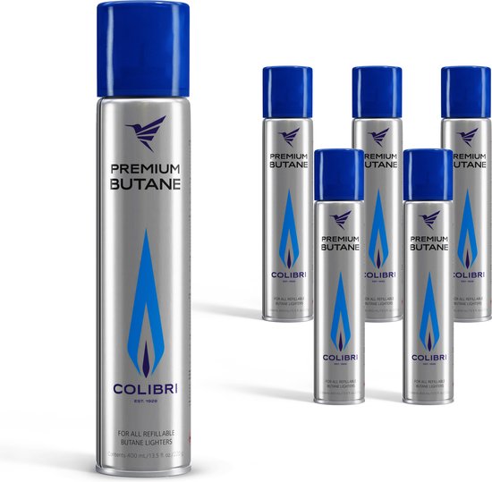 Colibri - Butaan gasbussen 400 ml gas voor het bijvullen van ...