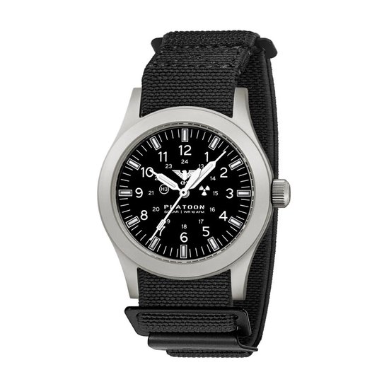 KHS - KHS.PLASSF.DFB - Polshorloge - Heren - PLATOON Steel Solar | bol