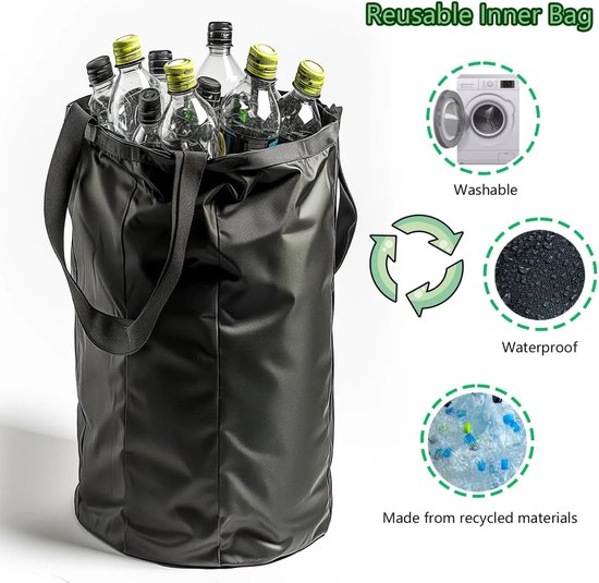 Statiegeld flesjes Blikjes Recycle Afvalbak - Prullenbak - Statiegeld ...