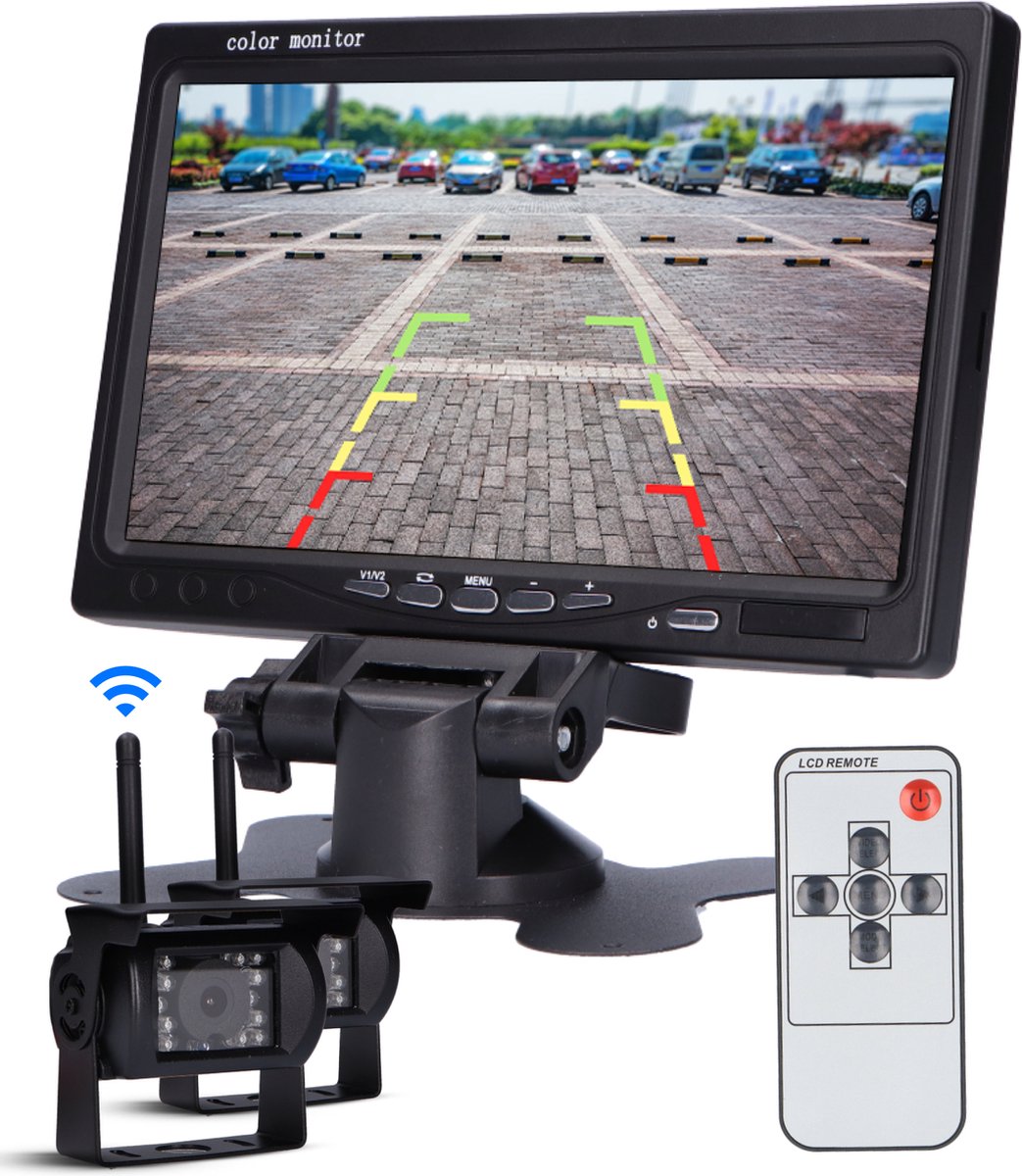 Trymee® Draadloze Achteruitrijcamera - Achteruitrij Camera voor Auto ...