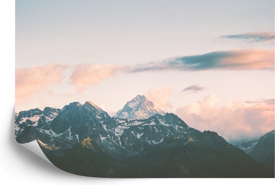 Fotobehang Bergtop | bol