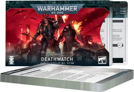 Warhammer 40.000: 10th Ed. Index Cards: Deathwatch (EN) | bol.com