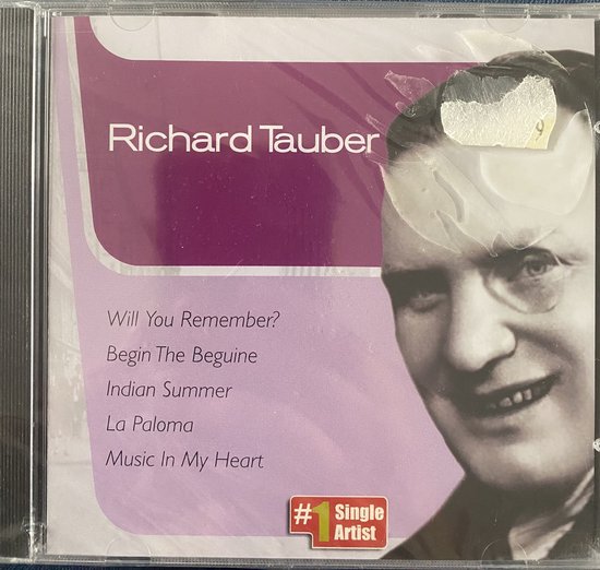 Richard Tauber, Richard Tauber | CD (album) | Muziek | bol