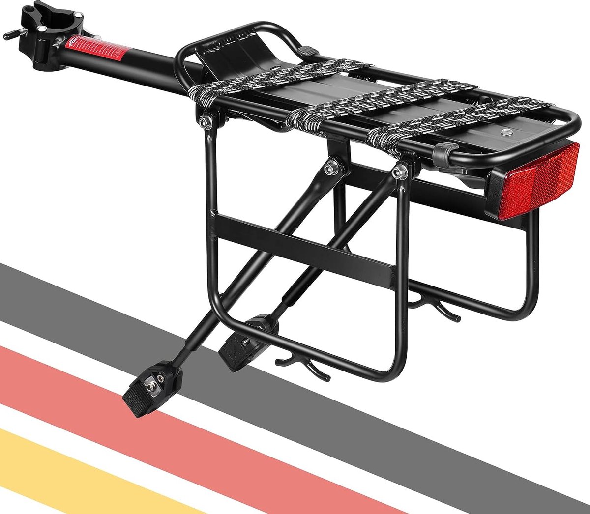 Bagagedrager mountainbike, verstelbare bagagedrager met AirTag ...