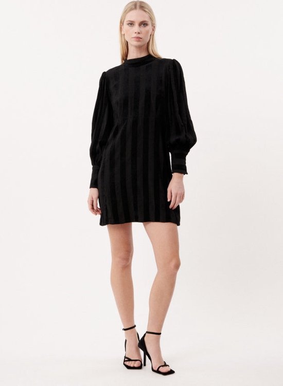 Zwarte jurk met open rug Cecilia - FRNCH | bol