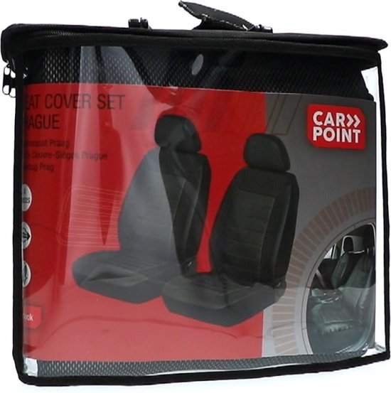 Carpoint Stoelhoesset Voor Praag 4-Delig - Stoelhoezen voor auto - 2 ...