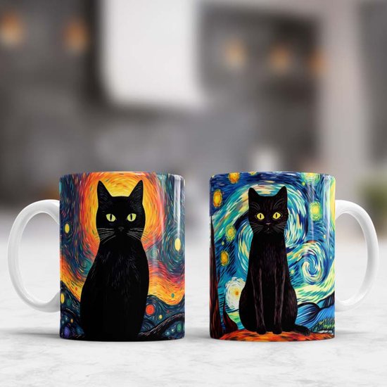 Mok Two Different Souls - Cats - Gift - Cadeau - CatLovers - Meow - KittyLove - Katten... | bol