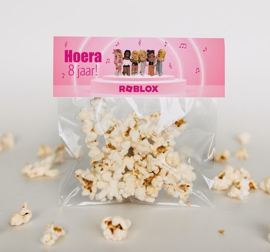 Traktatiezakje Roblox - traktatie 8 jaar meisje- 10 stuks | bol