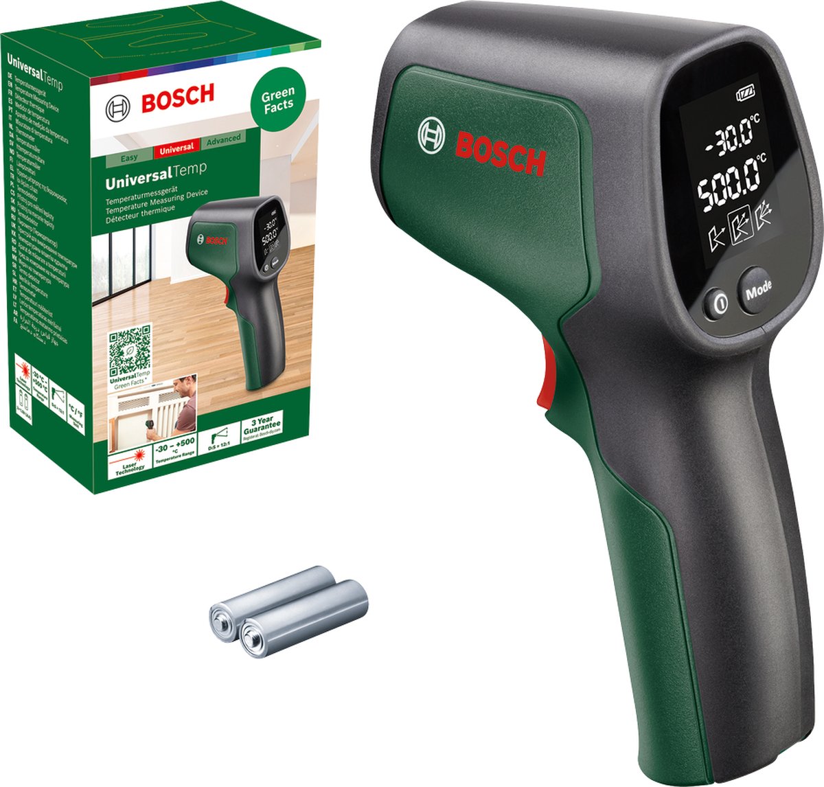 Bosch UniversalTemp - Warmtemeter - Inclusief Batterijen | bol