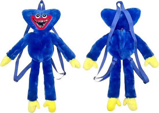 Poppy Playtime - Huggy Wuggy Pluche Knuffel -Rugtas ! | bol