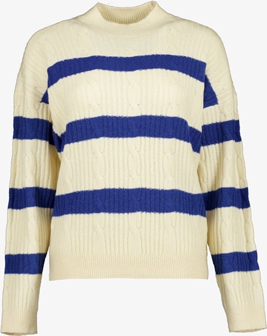 TwoDay dames trui met blauwe strepen strepen - Maat L | bol.com